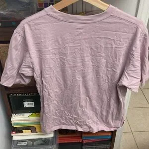 Disney | Shirts | Uniqlo Disney Pink Short Sleeve Tee With Embroidered ...